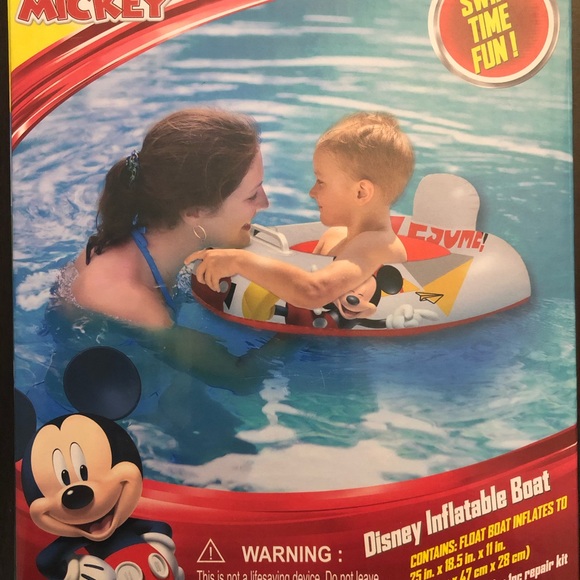 Disney | Toys | Disney Mickey Mouse Kids Inflatable Pool Float New ...